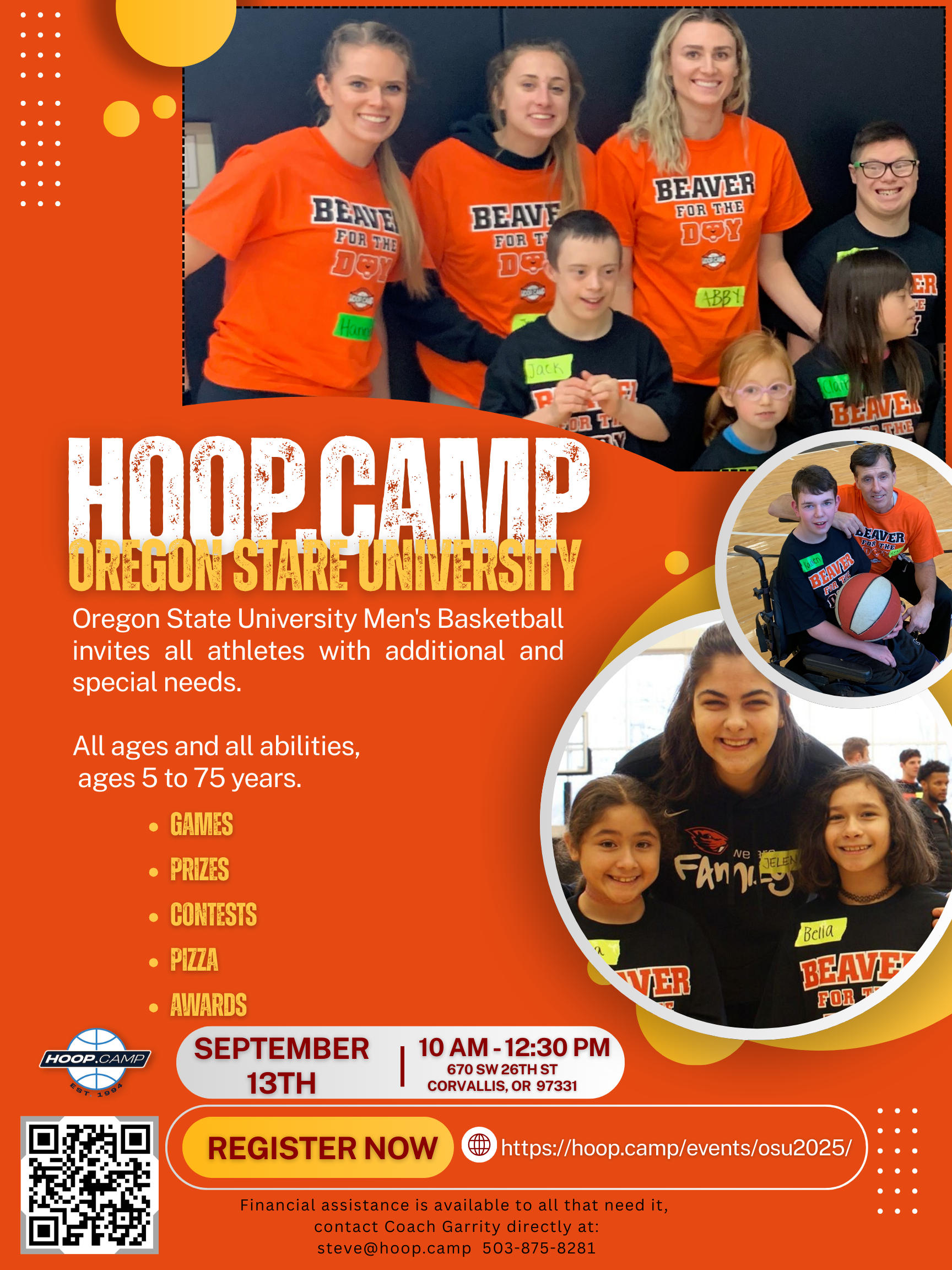 Basketball Clinic at Oregon State University | Join the Hoop Camp Movement
