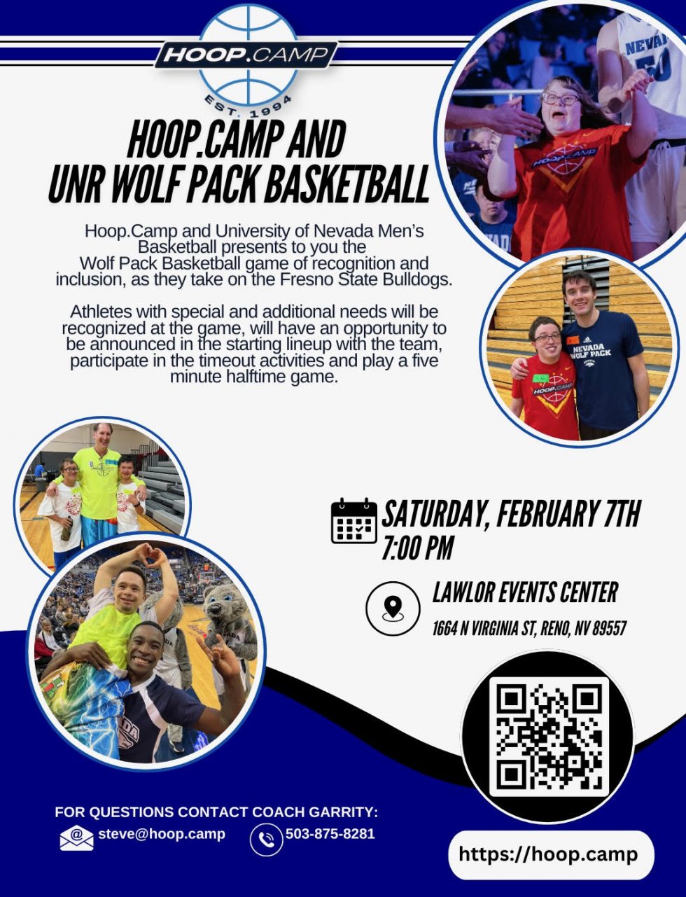 UNR Wolf Pack Game of Recognition and Inclusion, Feb. 7, 2026 | Join ...